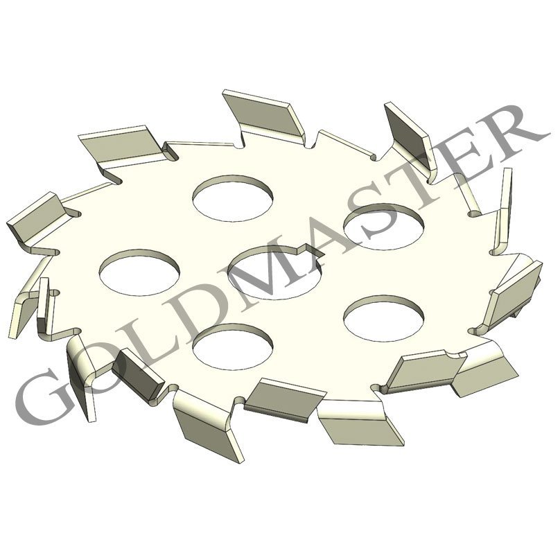 helice disco cowles DCP acero inoxidable diametro 200mm agujero de 10 a ...