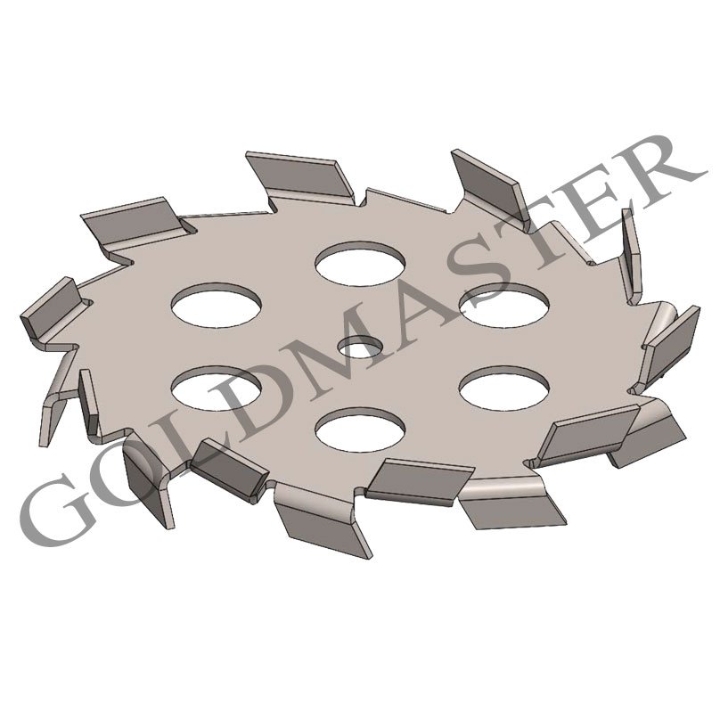 helice disco cowles DCP acero inoxidable diametro 200mm agujero de 10 a ...